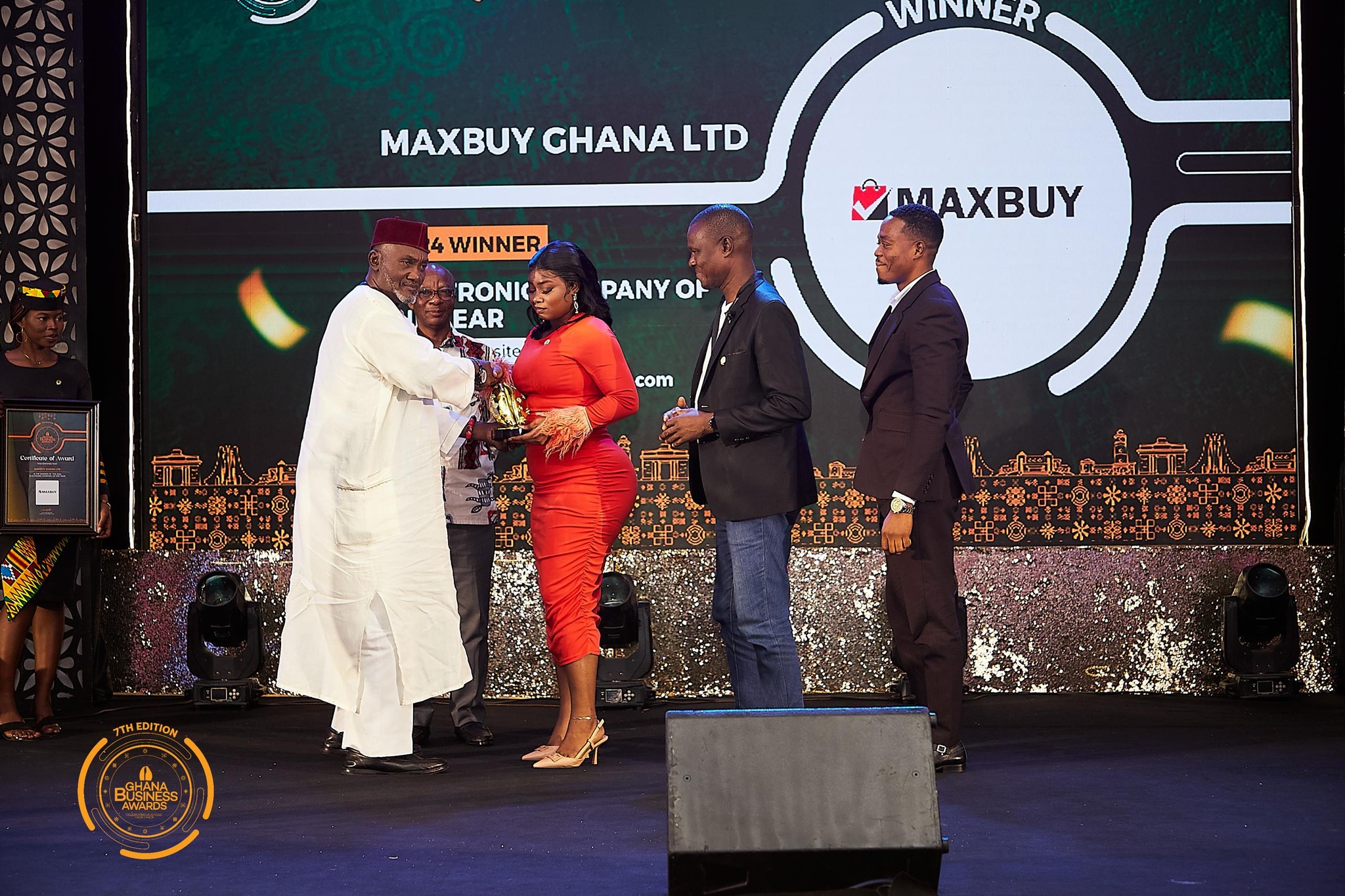 Maxbuy Wins Electronic Company of the Year at the Ghana Business Awards ...