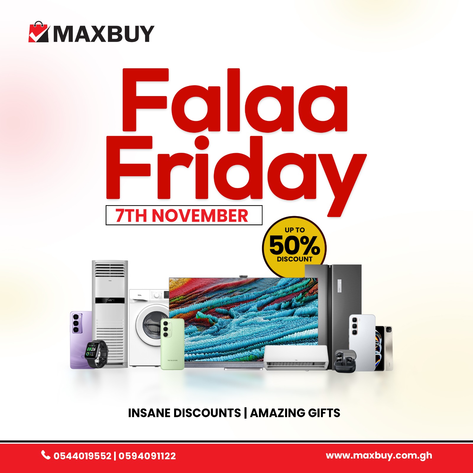 It's Falaa Friday at MaxBuy Ghana – Up to 50% OFF + Amazing Gifts! - MAXBUY